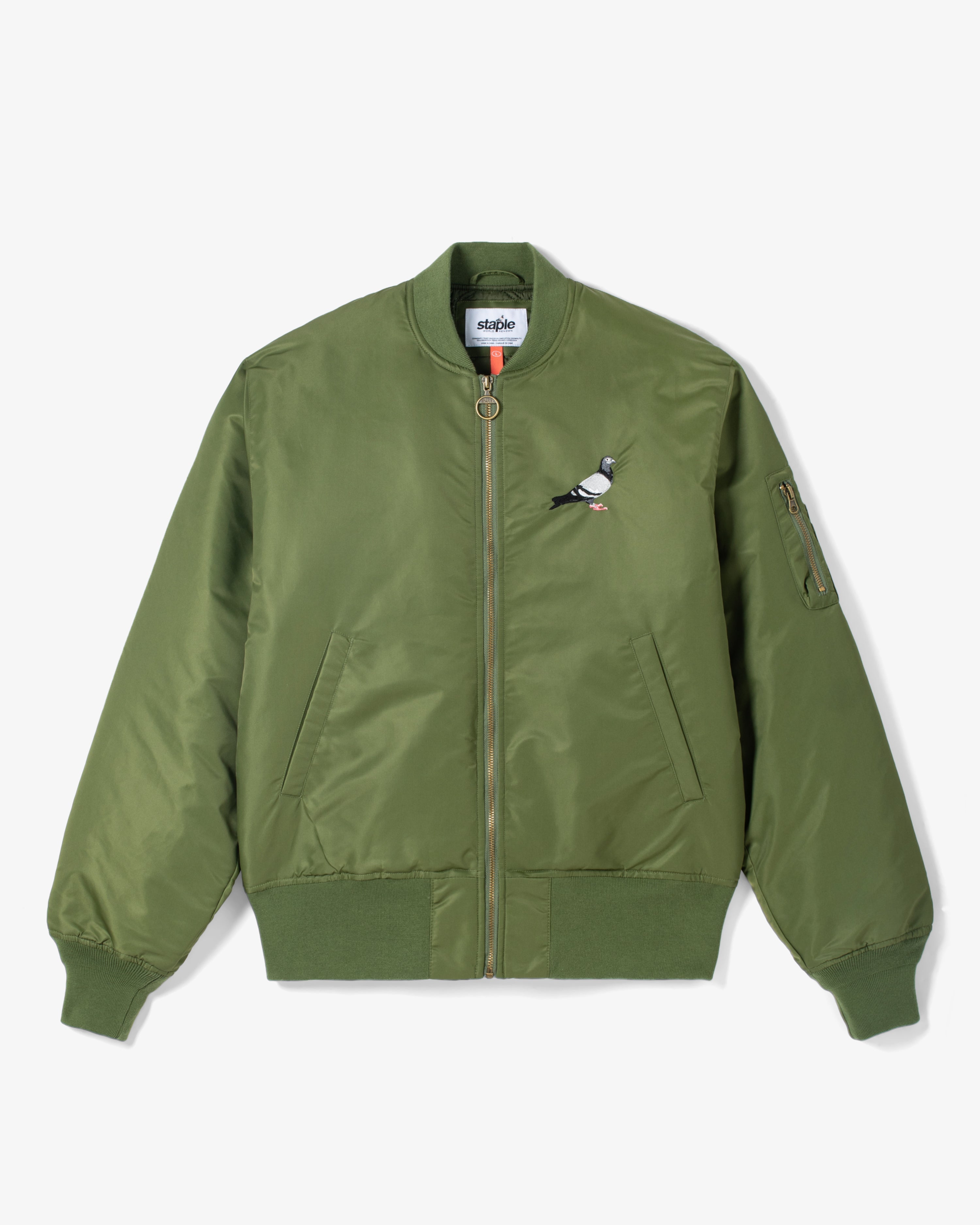 Pigeon Logo Bomber Jkt – global.staplepigeon.com